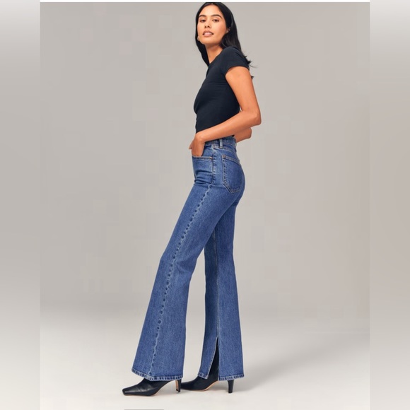 Abercrombie & Fitch | Jeans | Curve Love Vintage Flare High Rise Jean ...